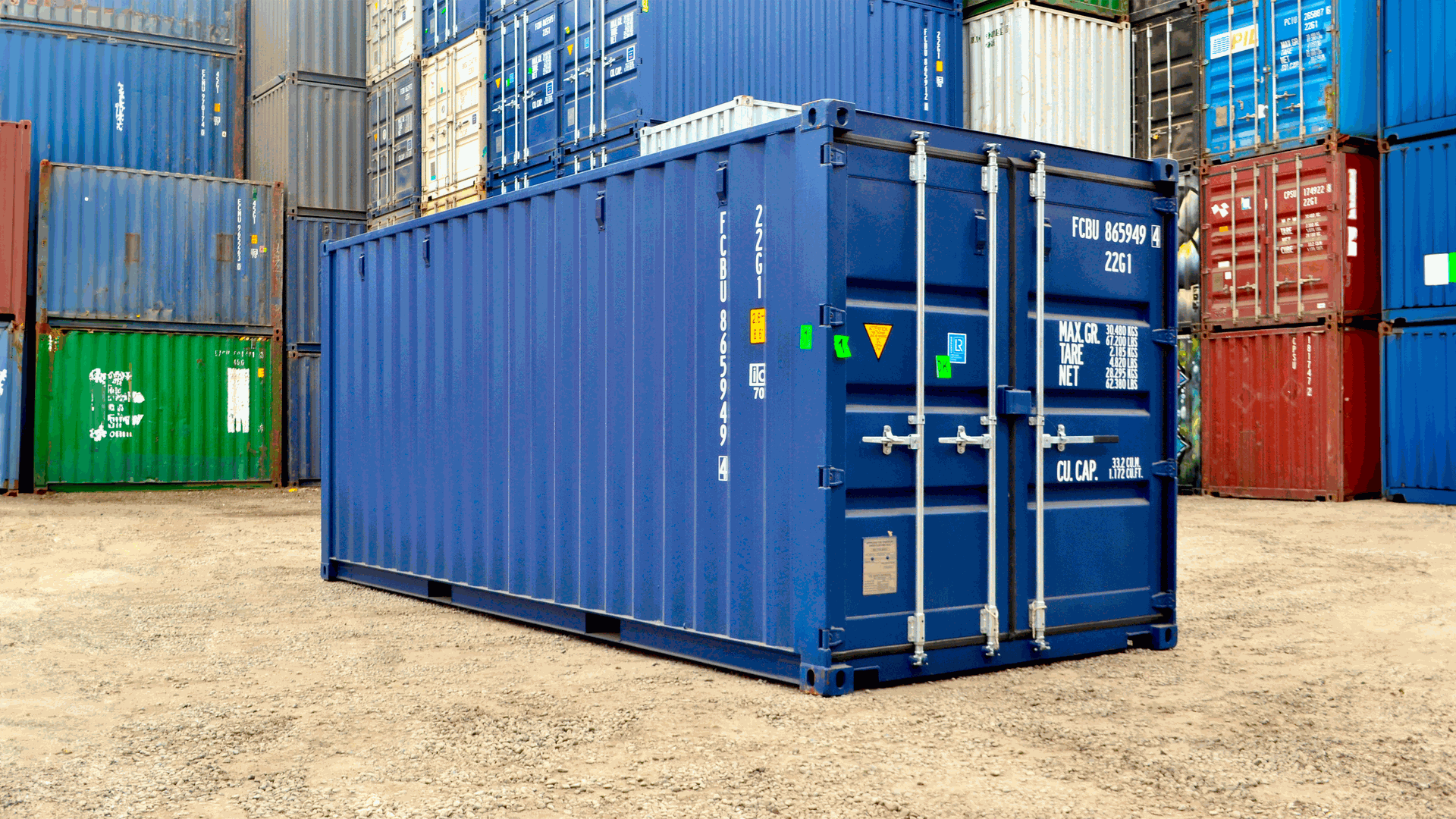 Contenedor Dry 20DV | ZGROUP S.A.C.